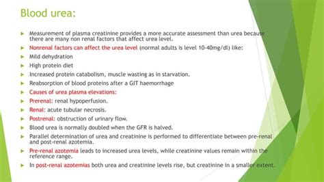 Interpretation Of Common Biochemical Tests Including Lft And Rft Pptx