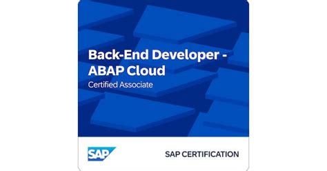 Rashmi Karambelkar On Linkedin Sap Certified Associate Back End Developer Abap Cloud Was