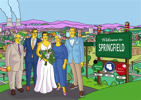 Custom Simpsons Portrait Make Me Cartoon