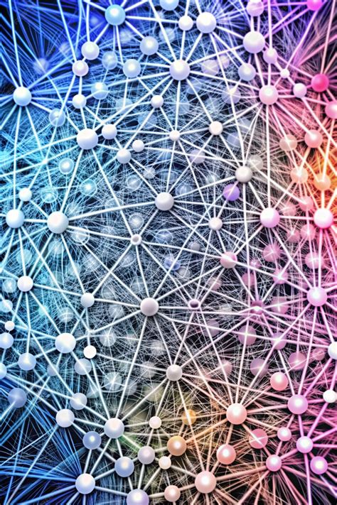 Neural Network Algorithm Graphic Backgrounds Random Dots Background