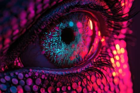 Stock Image Featuring An Abstract Blue Wavy Particle Design On A Dark Background Symbolizing