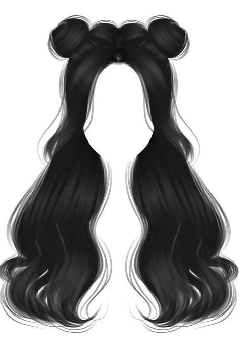 Pin By Riyosing Lunghar On Hair Hair Illustration Girl Hair Drawing