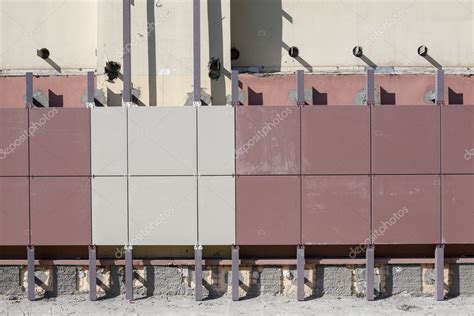 Instalaci N De Fachadas Ventiladas Con Baldosas De Pared De Construcci N