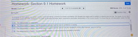 Solved Homework Section 9 1 Homework Save Score 0 Of 1 Pt