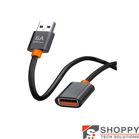 M Braided Usb Extension Cord W Usb Shoppy Computers Tech Solutions