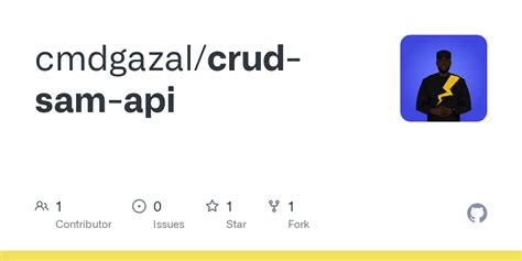 GitHub Cmdgazal Crud Sam Api