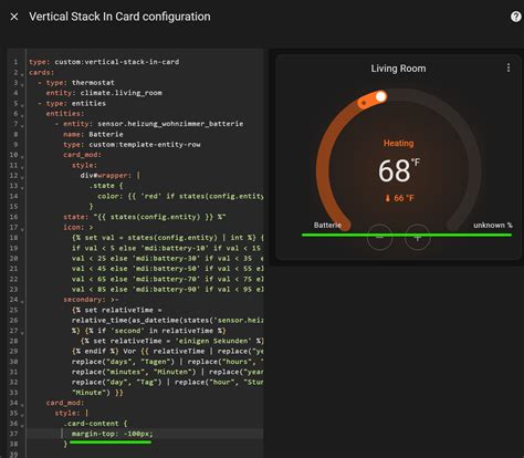 Card Mod Usage In Vertical Stack In Card Frontend Home Assistant