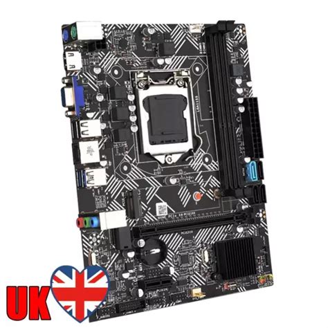 Lga 1155cpu Motherboard Set Pci Express 16x B75m Vh Pc Motherboard Ddr3 2 Memory £43 44
