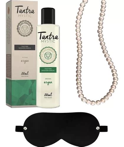 Kit Óleo De Massagem Corporal Tantra Mystic E Venda E Colar MercadoLivre