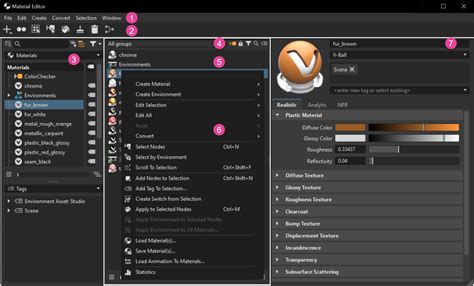 Material Editor