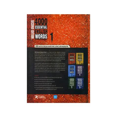 کتاب زبان 4000essential English Words 1 Second Editioncd مرکز پخش