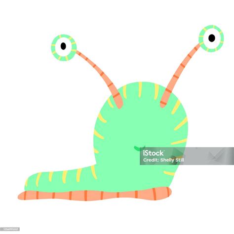 Logo Ilustrasi Karakter Siput Siput Kartun Lucu Ilustrasi Stok Unduh Gambar Sekarang Alam