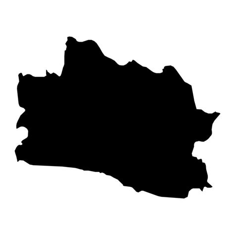 West Java Province Map Administrative Division Of Indonesia Vector Illustration 35366989