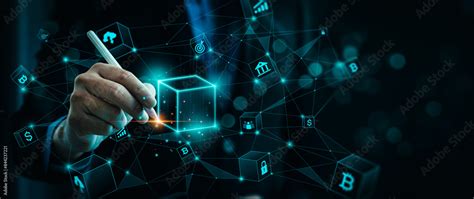 Blockchain Technology Concept Revolutionizing Industries Exploring The Boundless Potential Of