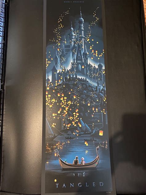 Jc Richard Tangled Disney Cyclops Print Not Mondo Poster 4632321012