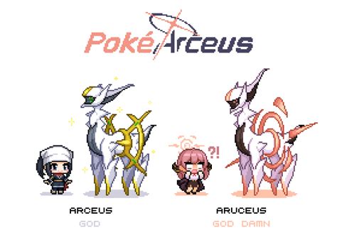 Aru Akari And Arceus Pokemon And 2 More Drawn By Redforge Danbooru