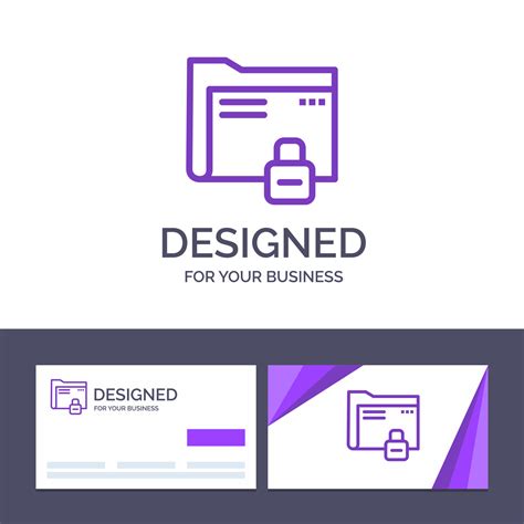 Creative Business Card And Logo Template Data Folder Password