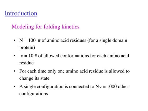 Ppt Protein Folding Dynamics And More Powerpoint Presentation Free Download Id 4268749
