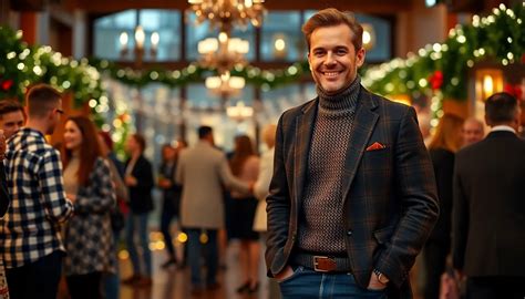 Mens Casual Christmas Party Outfit Ideas That Actually Look Good In