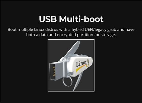 USB Multi Boot Boot Multiple Linux Distros With A Hybrid UEFI Legacy