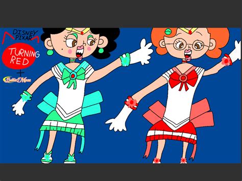 Turning Red X Sailor Moon By Erickolivares On Deviantart