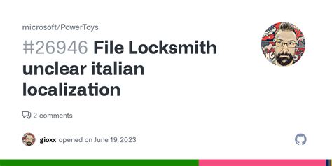 File Locksmith Unclear Italian Localization · Issue 26946 · Microsoftpowertoys · Github