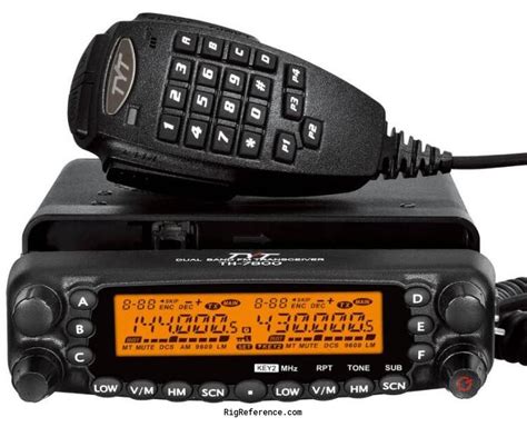 TYT TH-7800, Mobile dual-band transceiver | RigReference.com