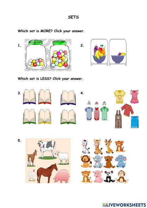 Math Kinder Free Interactive Worksheets 1545917