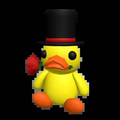 Dapper Duck Plush Pal 🌹 Roblox Item Rolimons