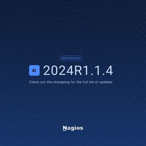 Nagios On Linkedin A Quick Update To Nagios Xi Please Read The