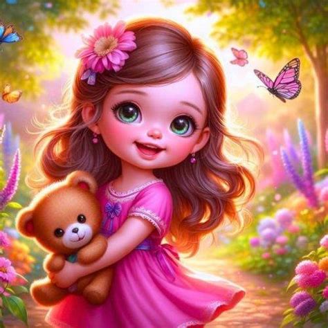 Stylish Cartoon Dp Collection For Girls Unique And Eye Catching Designs
