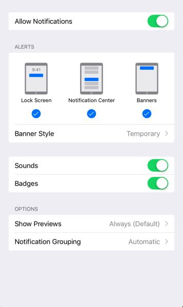 Ios App Icon Badge Not Showing When Notification Arrives Stack Overflow