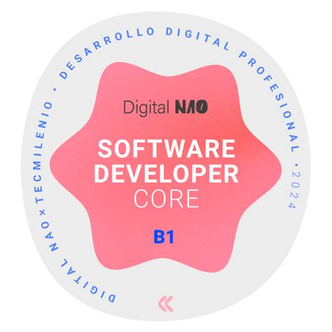 Software Developer Core Credly