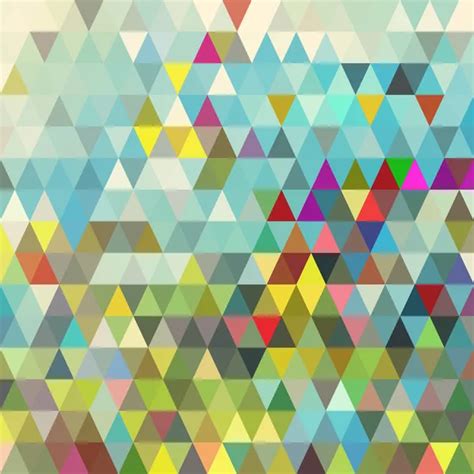 Abstract Geometric Triangle Seamless Pattern Abstract Colorful Triangles Background Stock
