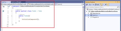 How To Use Barcode Scanner In C Windows Forms Application