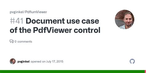 Document Use Case Of The Pdfviewer Control Issue Pvginkel Pdfiumviewer Github