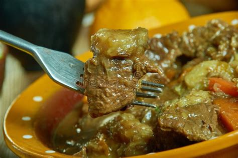 Cameroonian Beef Plantain And Okra Stew Stock Image Image Of Stew Ghana 163604823