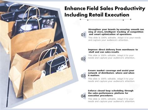 Enhance Field Sales Productivity Including Retail Execution Powerpoint Slide Templates