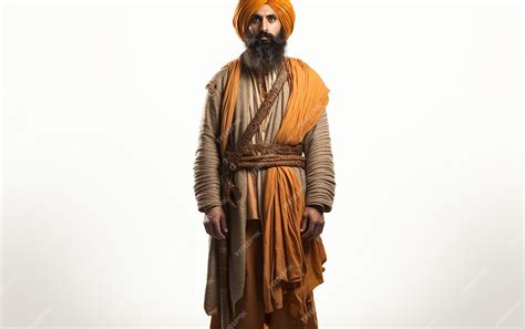 Premium Ai Image Sri Lankan Traditional Dress In Full Length On The