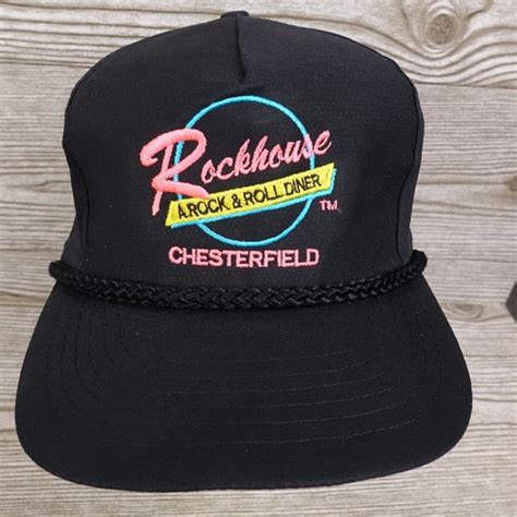 Vintage Rockhouse Rock And Roll Diner Chesterfield St Louis Snapback