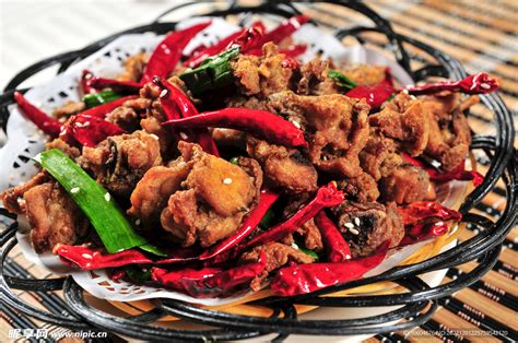 辣子鸡摄影图 传统美食 餐饮美食 摄影图库 昵图网