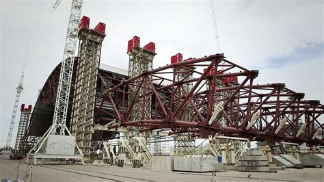 Chernobyl Sarcophagus Collapse Partial Collapse At Chernobyl Reactor