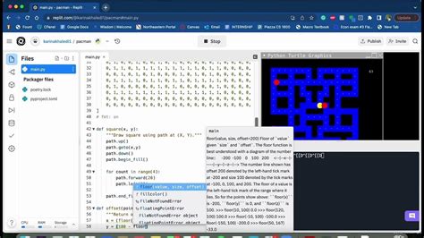Coding A Pacman Game In Python Youtube