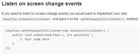 Android Viewflow And Circleflowindicator Null Pointer Exception Stack Overflow