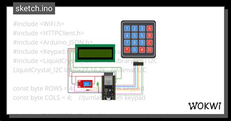 smart dor lock dita copy wokwi esp32 stm32 arduino simulator