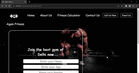 agam singh on linkedin webdevelopment html css gymlandingpage