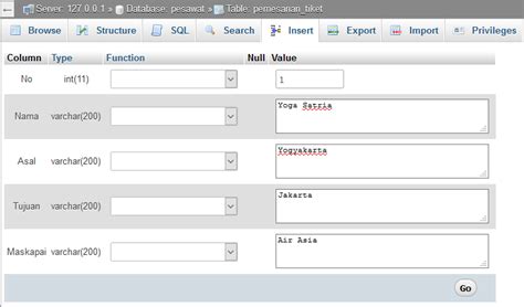 Membuat Kolom Pencarian Pada Database Dengan Php Mysql By Yoga Satria