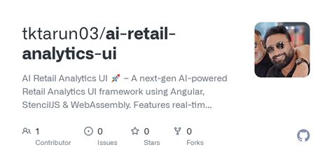 Github Tktarun03ai Retail Analytics Ui Ai Retail Analytics Ui 🚀 A