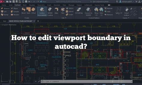 How To Edit Viewport Boundary In Autocad