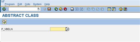 Sap Tech Global Abstract Class